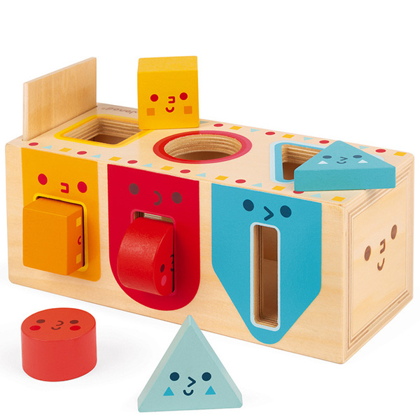 Boite à Formes Géométriques En Bois Janod King Jouet Activités D