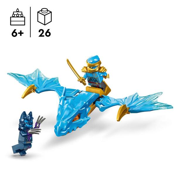 71802 Lego® Ninjago Lattaque Du Dragon Rebelle De Nya Lego King